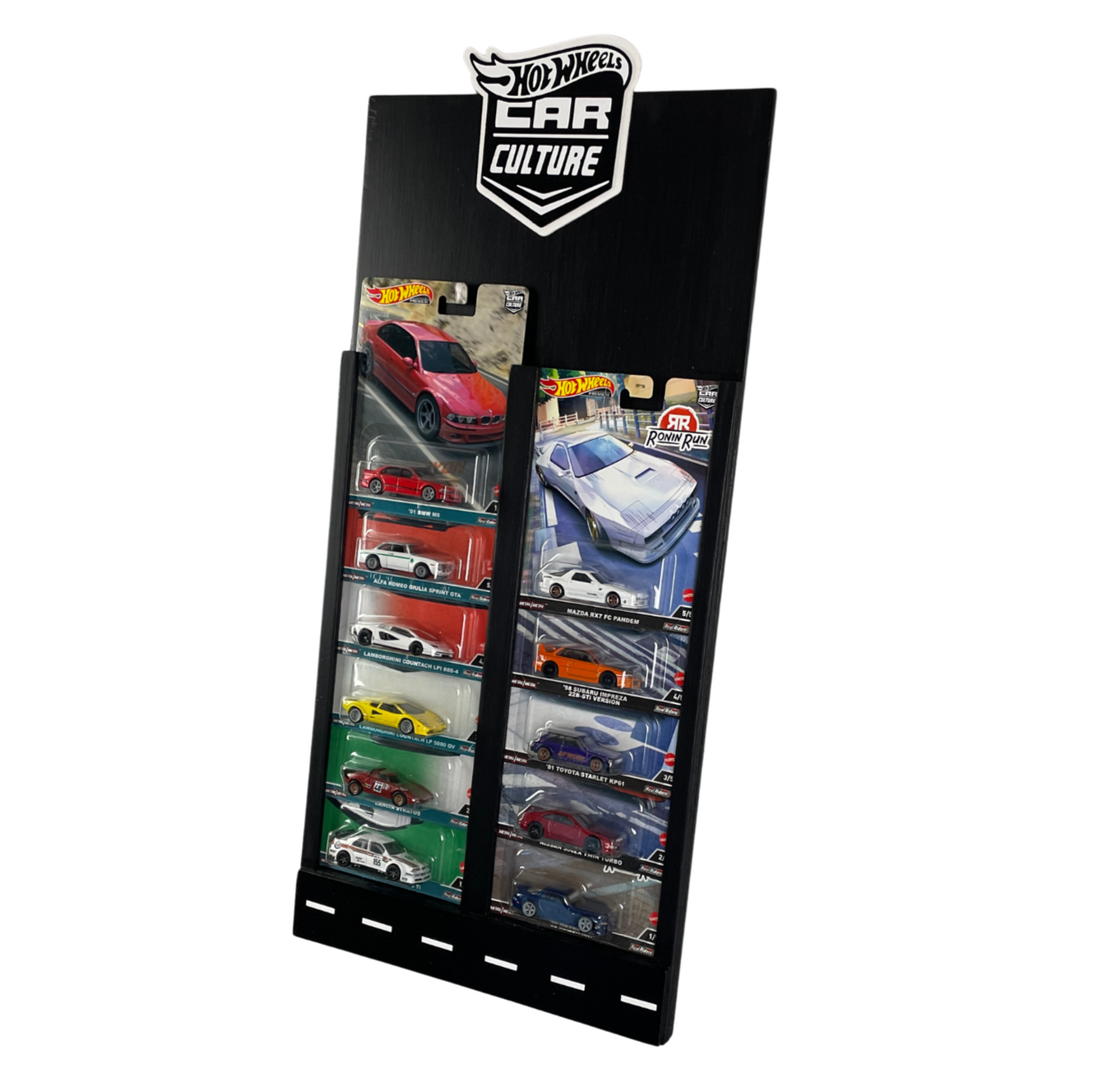 Toy Car Display Shelf 1/64 Die Cast Collection Storage Case for Wall ...
