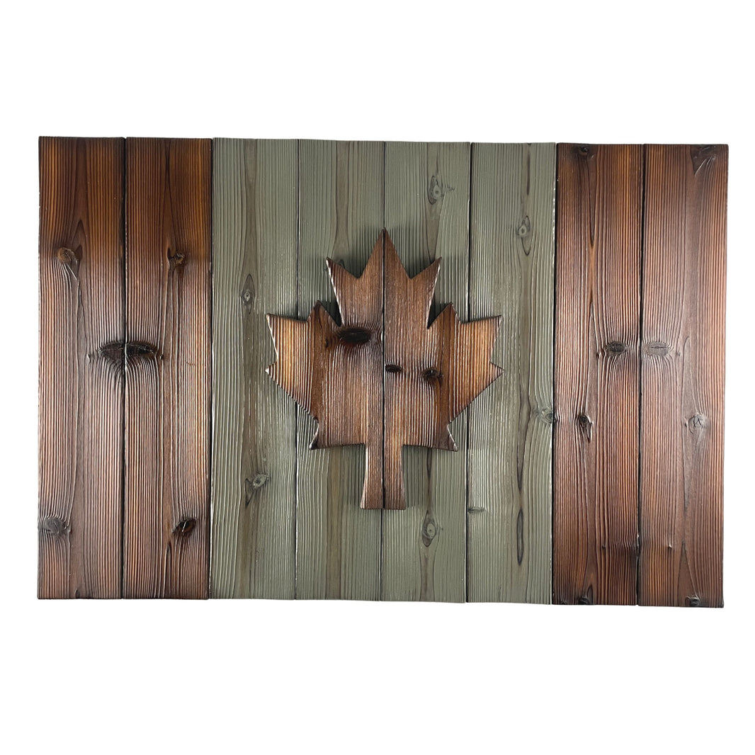 Burnt Cedar Flags - Shou Sugi Ban Flags - Wooden Flags – DaRosa Creations