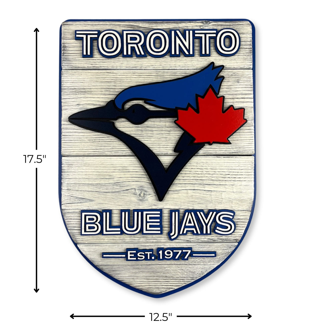 Toronto Blue Jays Wood Sign Wall Art | DaRosa Creations